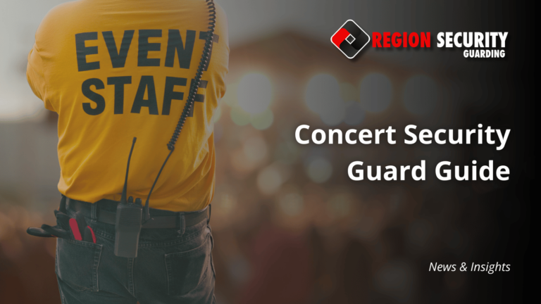 Concert Security Guard Guide | Region Security Guarding